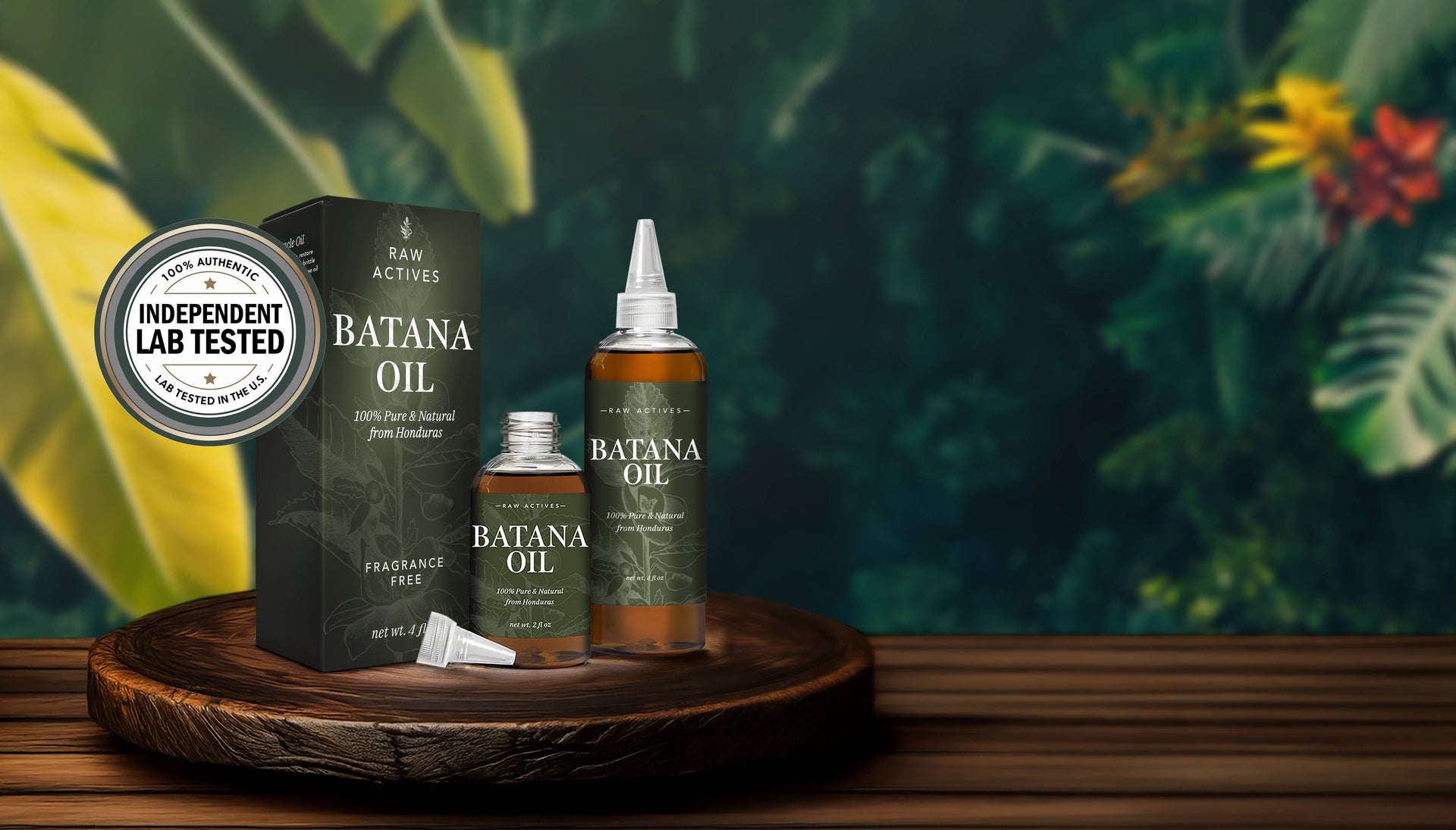 Batana Oil from RAW ACTIVES | 100% Premium Batana Liquid Oil – Raw Actives